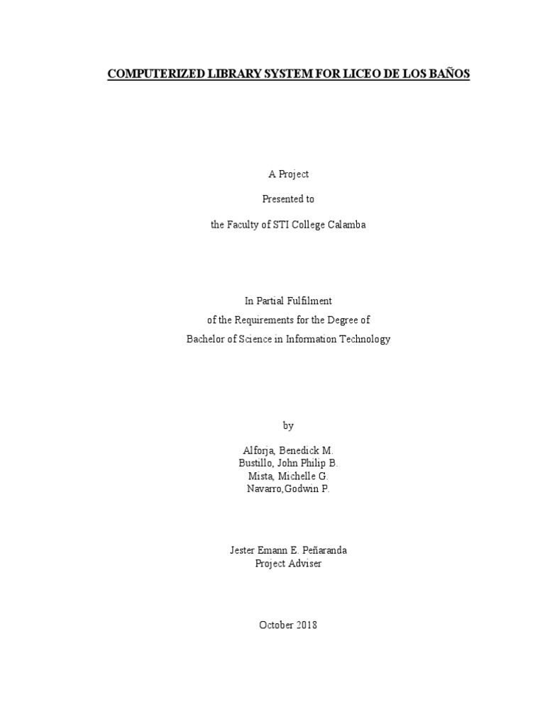 Library Management System PDF | PDF | Libraries | Databases