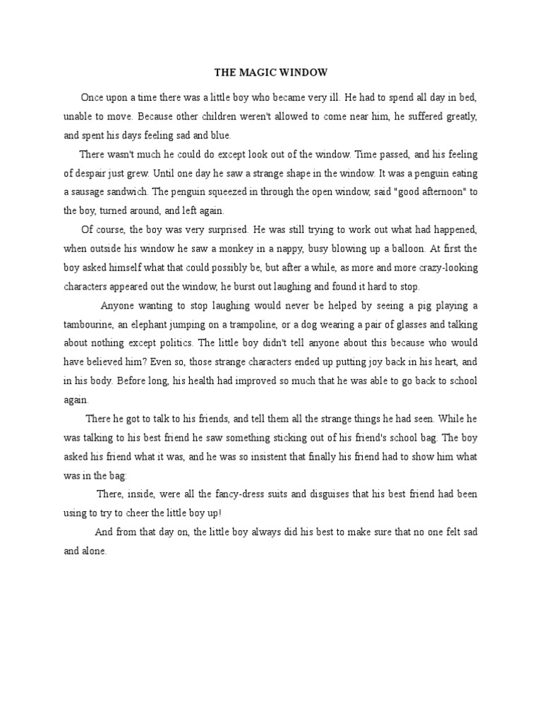 The Magic Window: A Story About How Imagination and Creativity Can Lift ...