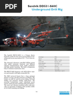 Sandvik DL430 | PDF | Drilling Rig | Equipment