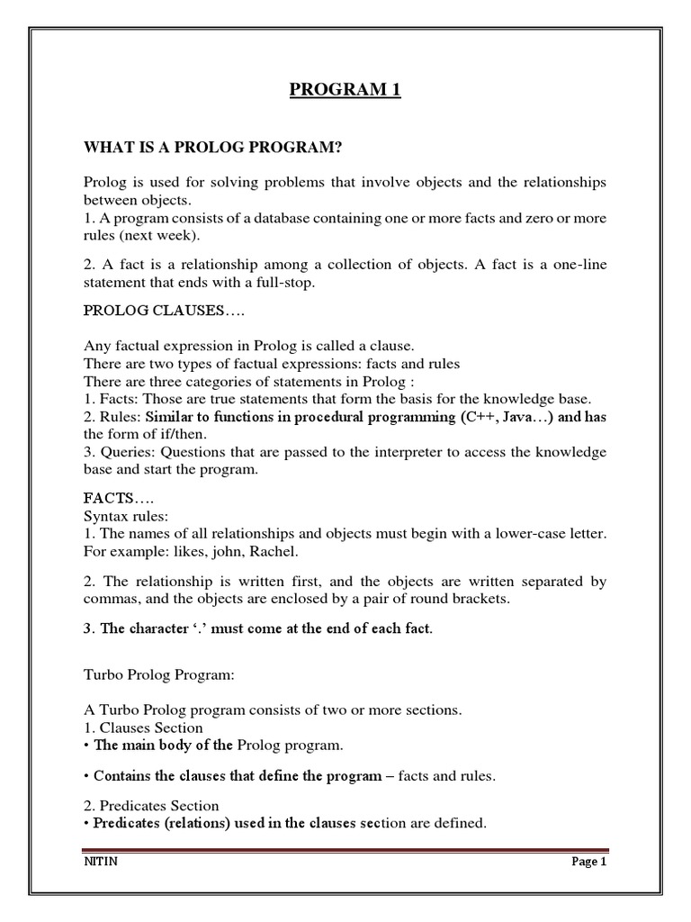 AIpractical | PDF | Clause | Computer Programming