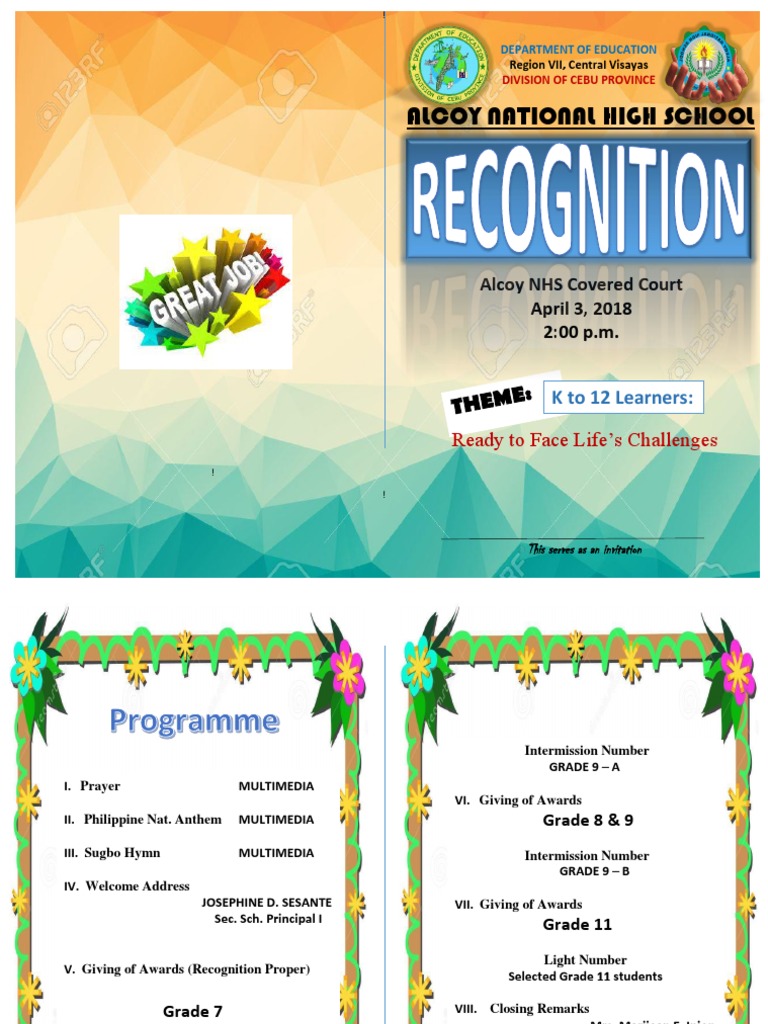 Alcoy NHS Recognition Day | PDF