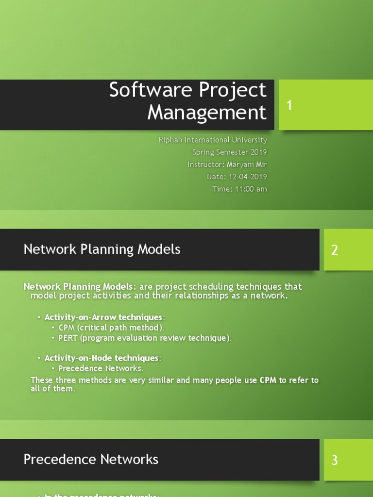 Software Project Management Lecture 8 | PDF | Areas Of Computer Science | Systems Science