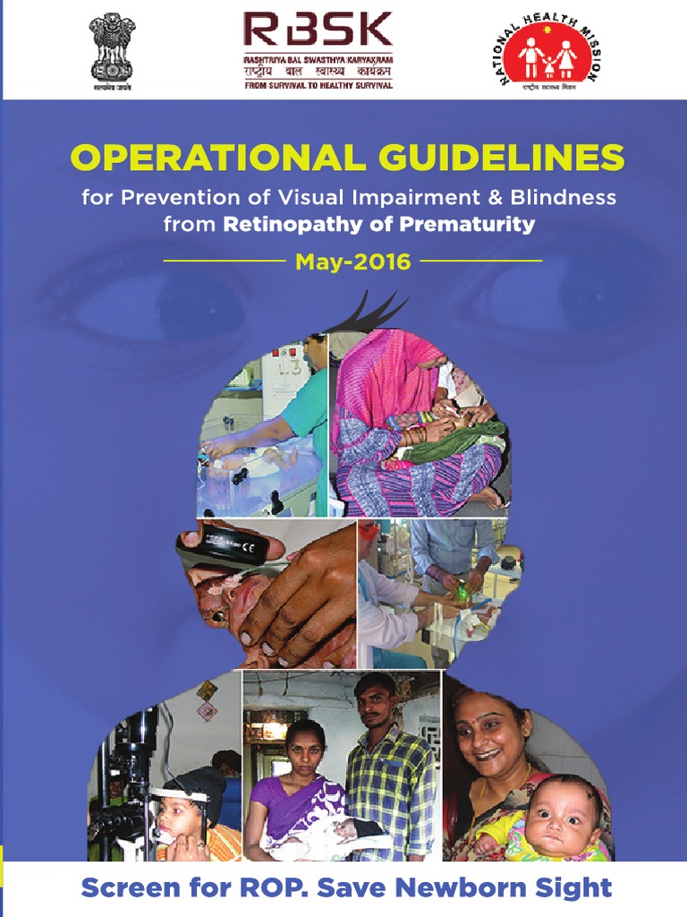 ROP Operational Guidelines FINAL PDF | PDF | Preterm Birth | Health Care