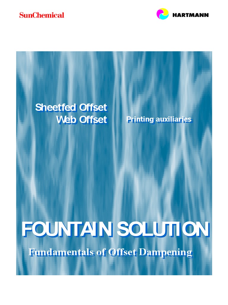 Fountain Solution Brochure | PDF | Ph | Buffer Solution