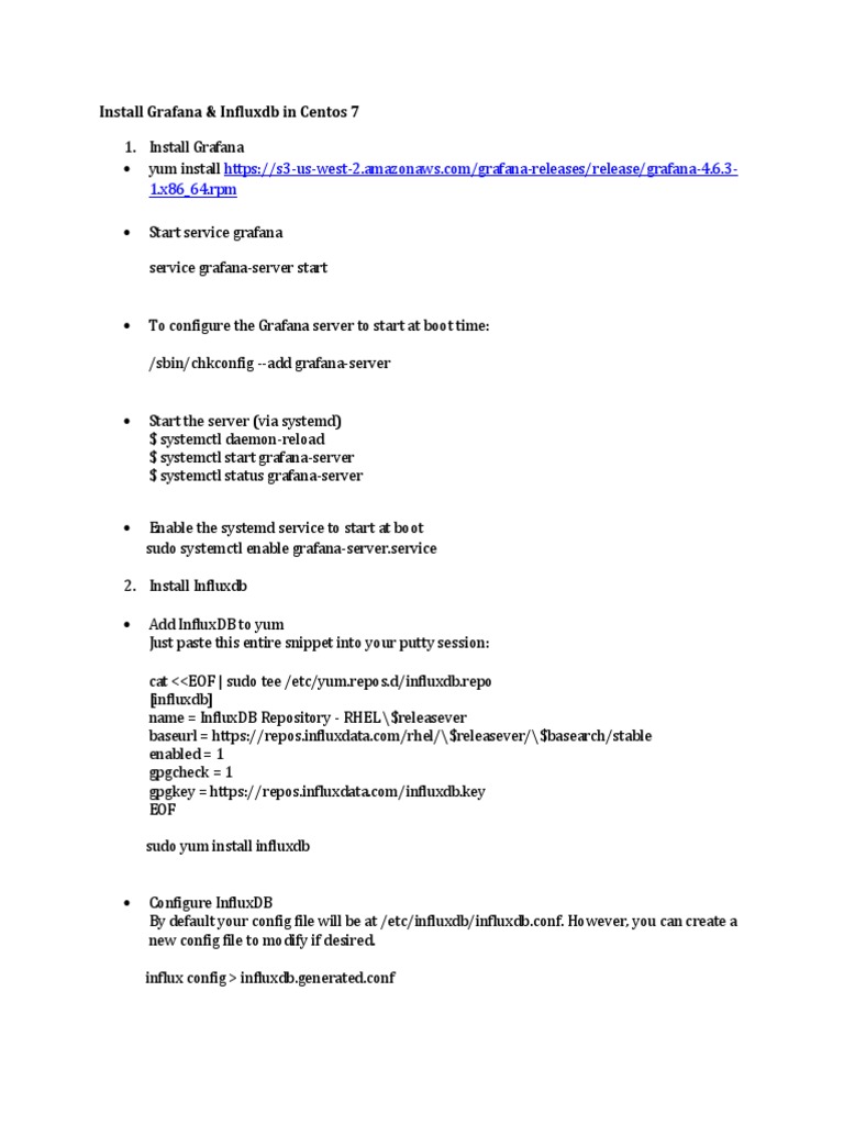 Install Grafana | PDF | Apache Http Server | Sudo