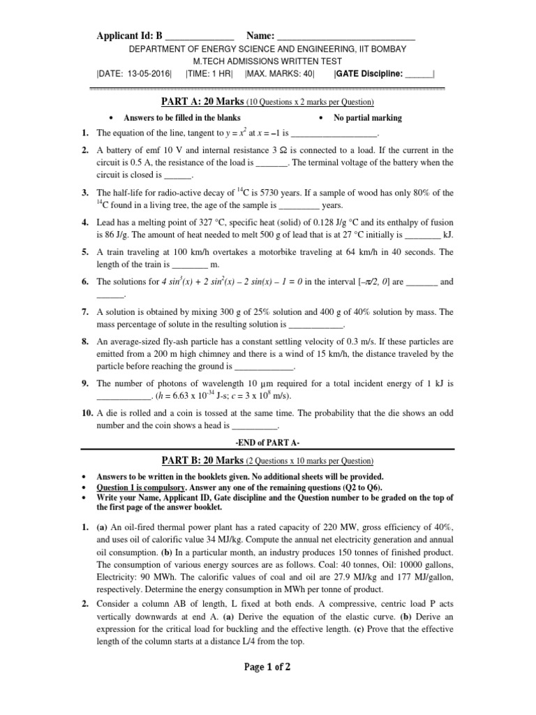 analysis-of-a-written-test-for-admission-to-the-m-tech-program-in