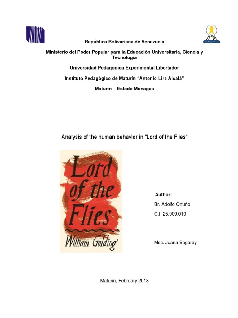 Lord of The Flies | PDF | Cognition | Cognitive Science