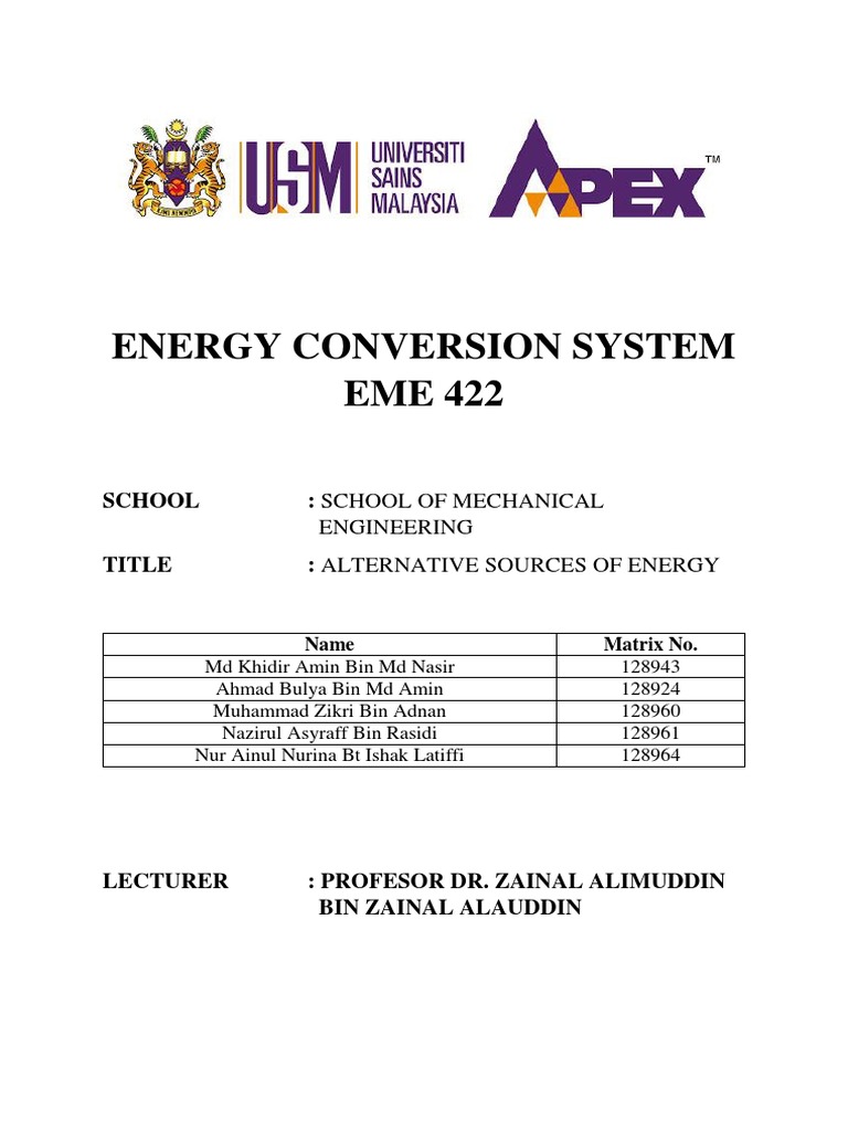 Energy Conversion System | PDF | Heat Pump | Geothermal Energy