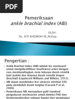 SOP Pemeriksaan Ankle Brachial Index (ABI) | PDF | Sains & Matematika