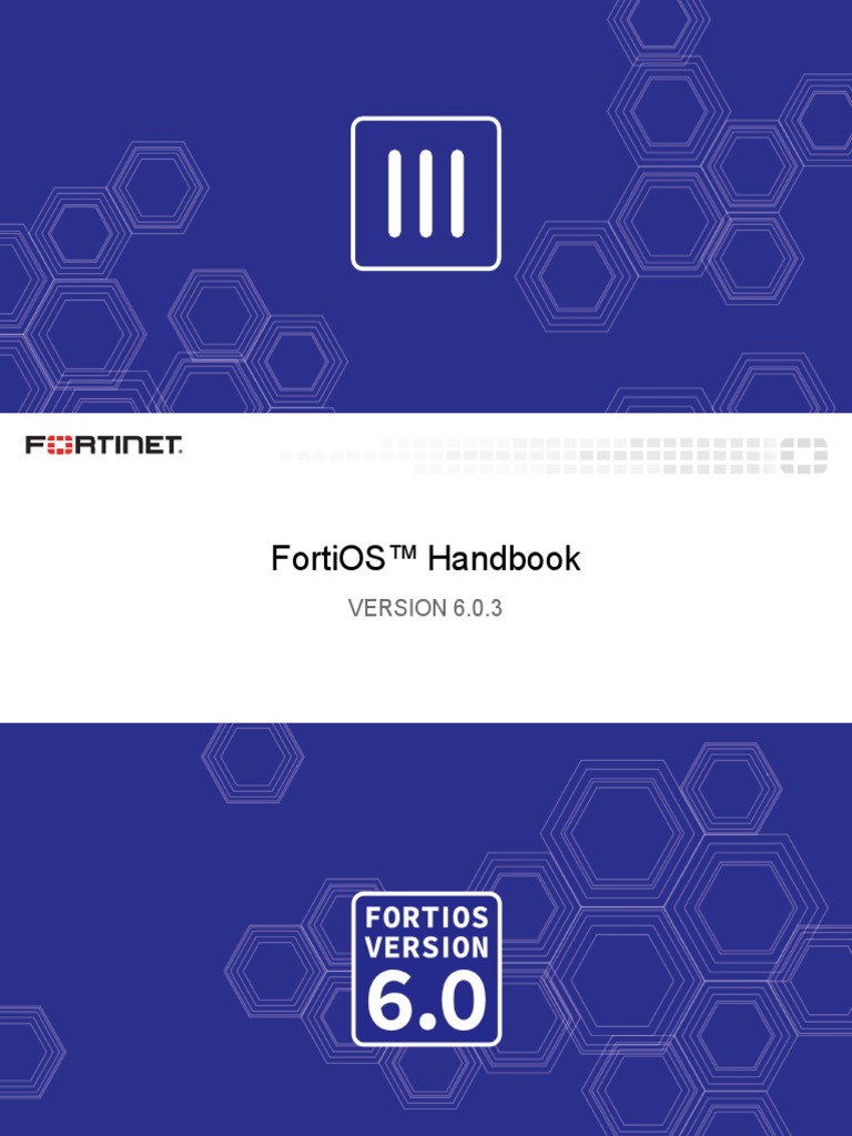 Fortios Handbook 60 PDF | PDF | Proxy Server | Denial Of Service Attack