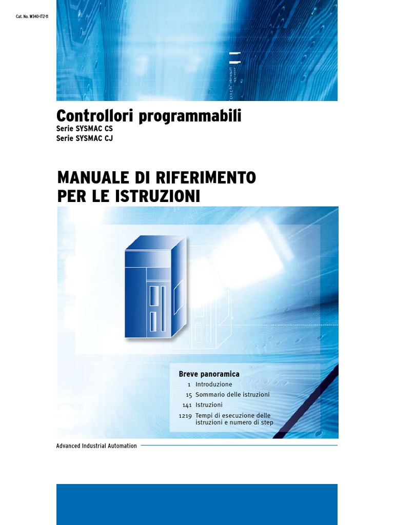 Manuale CX Programmer | PDF