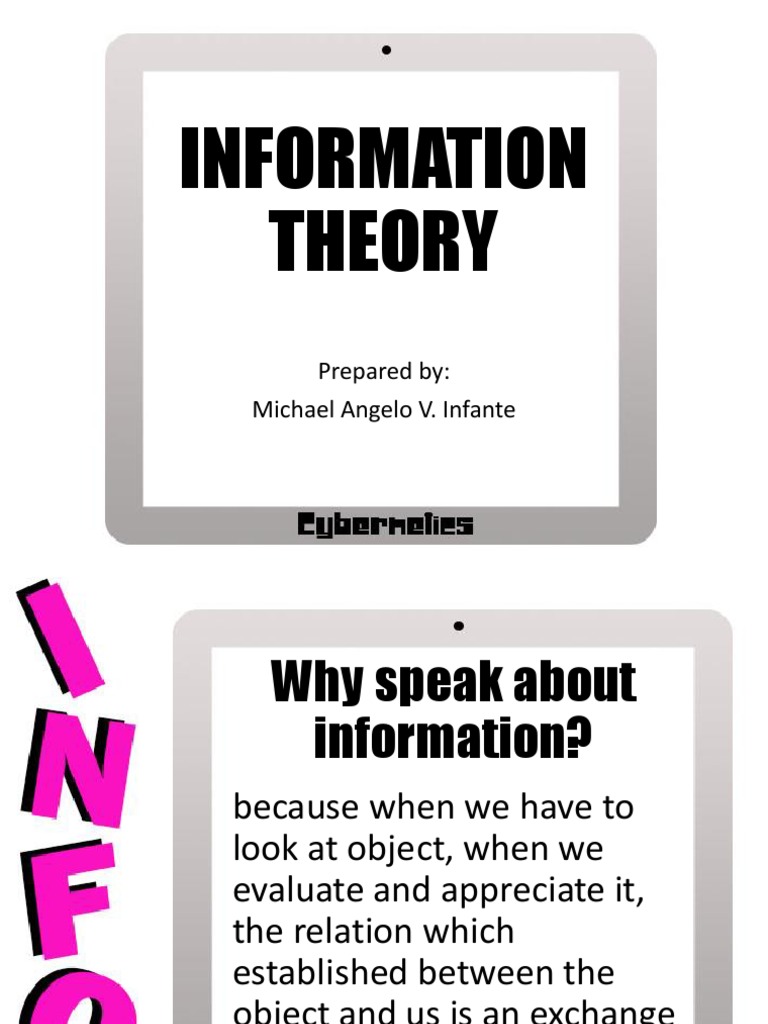 Information Theory | PDF