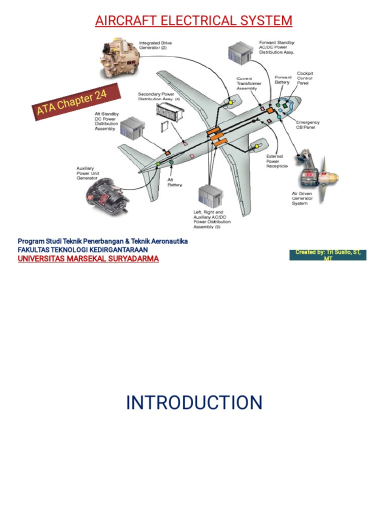 3 - Aircraft Electrical System | PDF | Electric Power | Direct Current