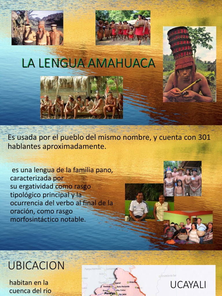 La Lengua Amahuaca | PDF | Idiomas | Artes del lenguaje y disciplina