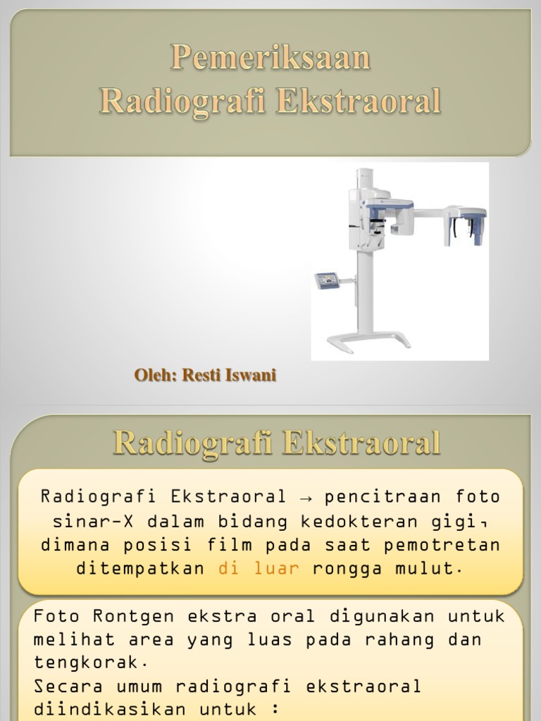 Pemeriksaan Radiografi | PDF