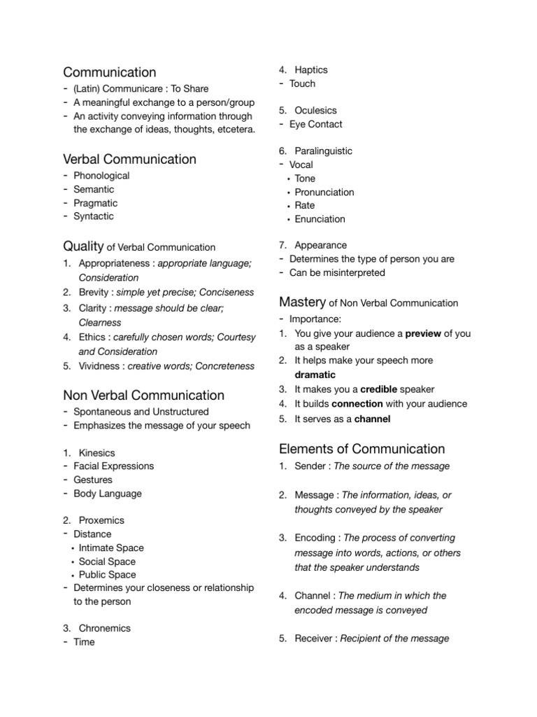 Oral Communication | PDF | Nonverbal Communication | Communication