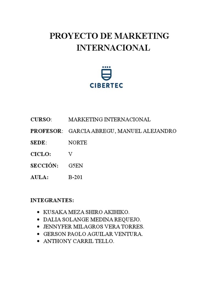 Estrategia Global de Chifles Karinto | PDF | Alimentos | Business