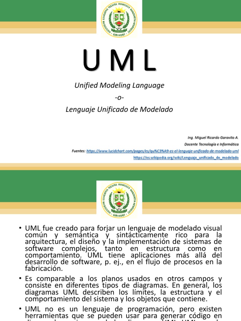 Conceptos Básicos Uml | PDF | Lenguaje de modelado unificado | Objeto (informática)