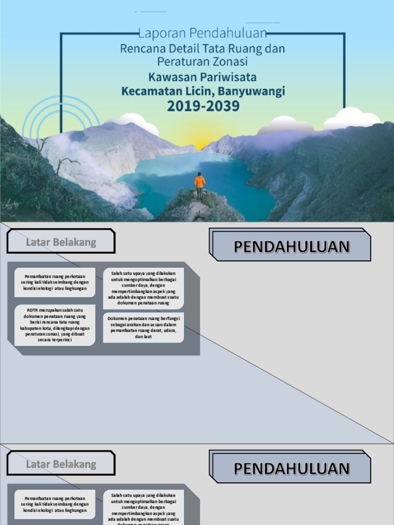 Presentasi Lapdal RDTR | PDF
