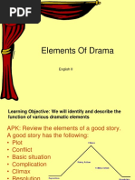 Three Elements of Drama | PDF | Theatre | Acting