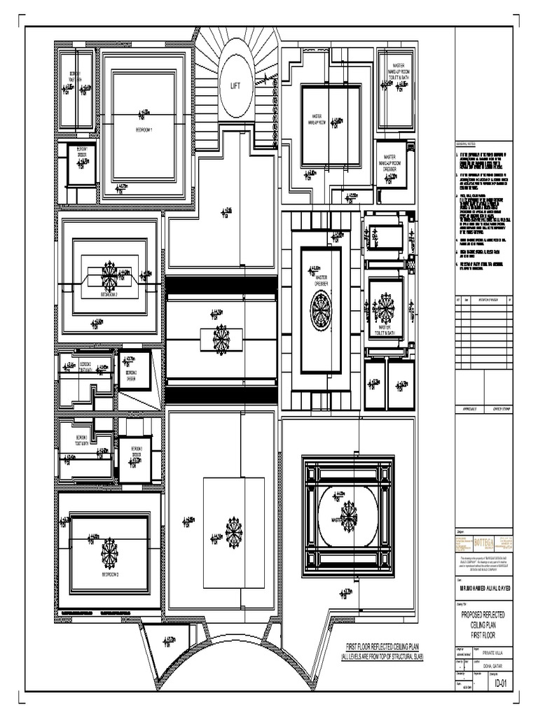 Proposed Reflected Ceiling Plan First Floor First Floor Reflected ...