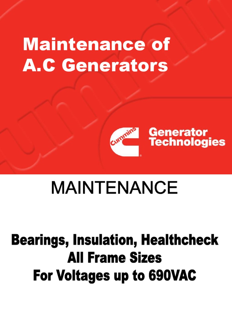 Npt14 Maintenance | PDF | Insulator (Electricity) | Electric Generator
