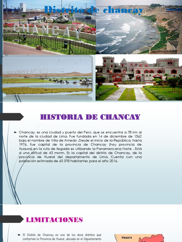 Ubicación y características de Chancay | PDF