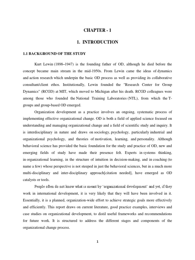 Organizational Development | PDF | Organization Development ...