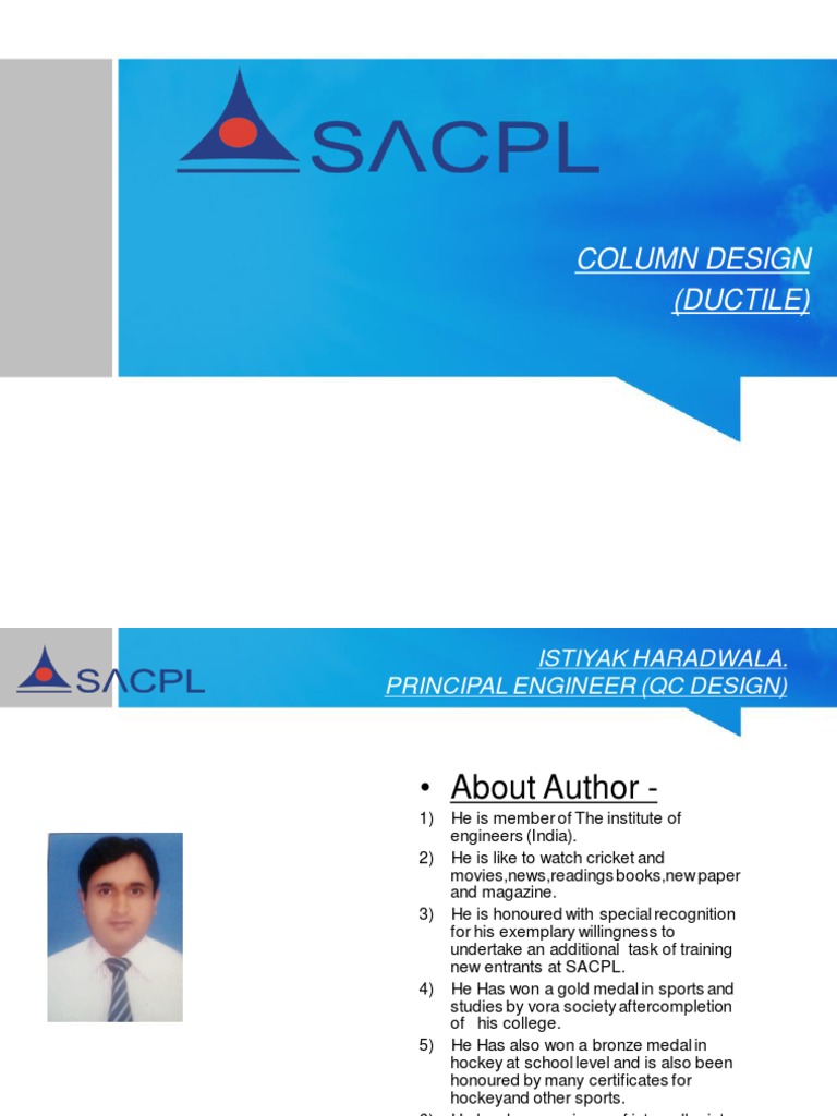 L&T Ecc Handbook | PDF | Column | Shear Stress