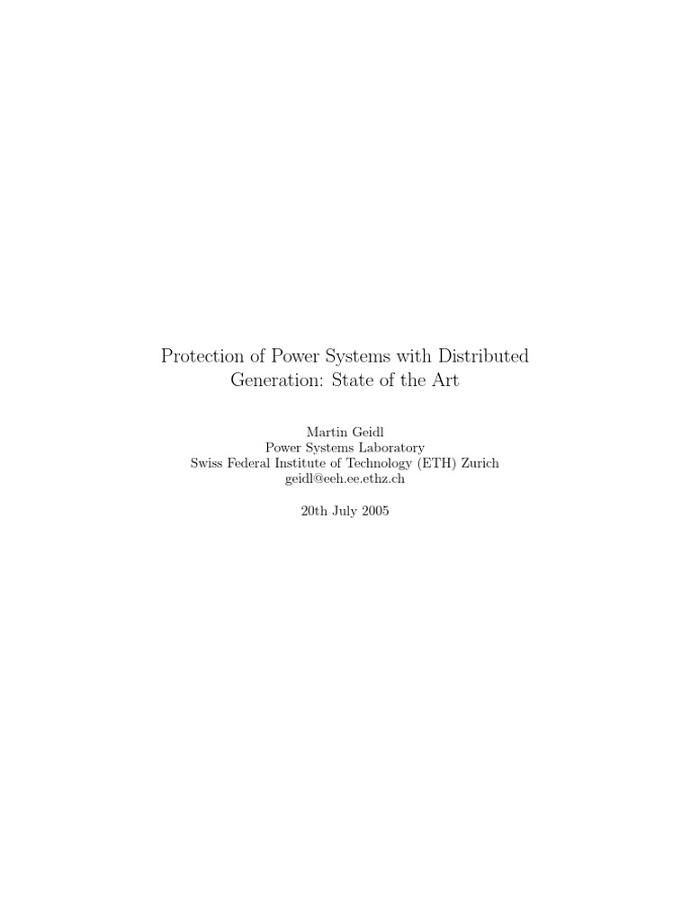 Power Plant and Transmission System Protection Coordination | PDF ...