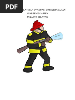 Contoh Design Layout Rute Evakuasi & Apar | PDF