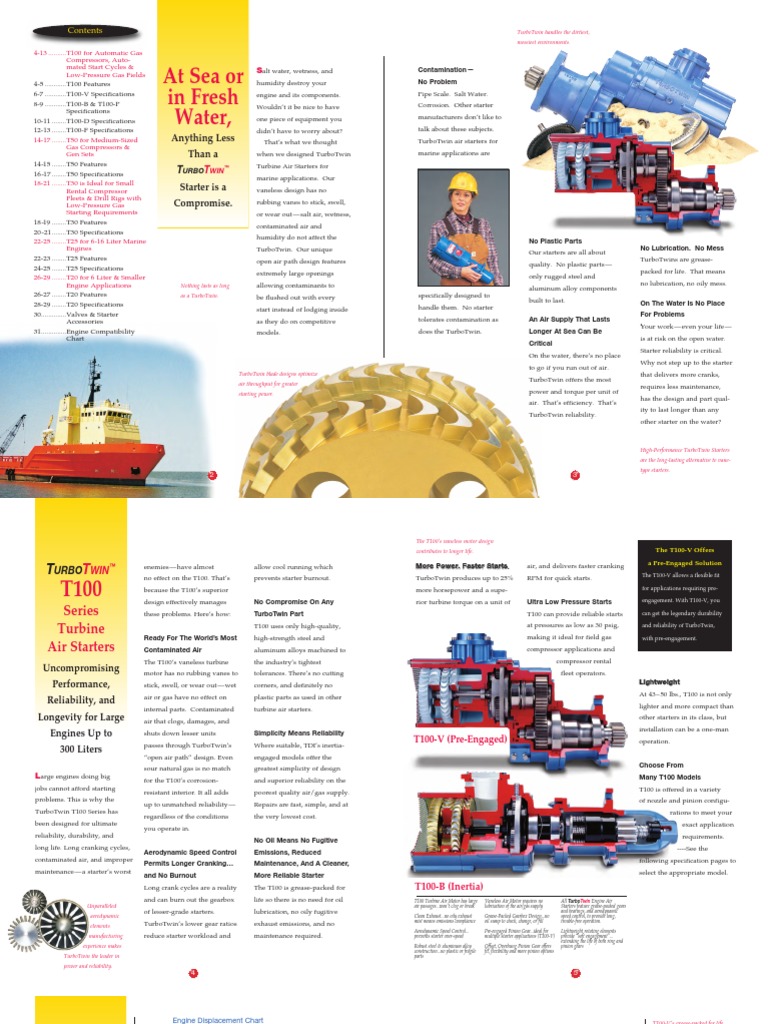 TDI Marine Air Starters PDF | PDF | Engines | Diesel Engine