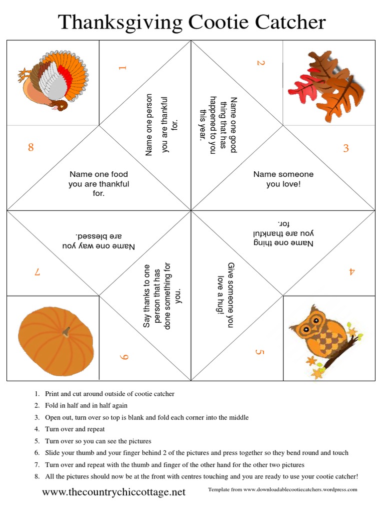Que Es Cootie Catcher En Espa ol