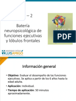BANFE 3 Bateria Neuropsicologica de Funciones Ejecutivas y Lobulos Frontales | PDF