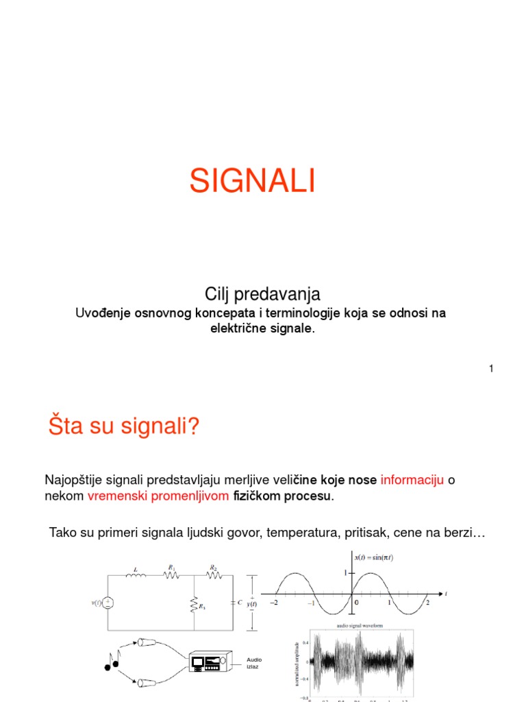 Signali | PDF