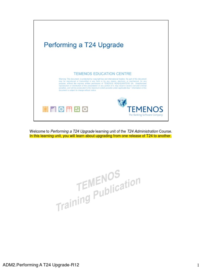 ADM2.Performing A T24 Upgrade | PDF | Directory (Computing) | Library (Computing)