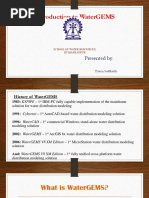 My First Tutorial in WaterCad Handout | PDF | Pump | Valve