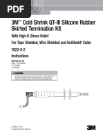 3M Cable Termination Installation Instruction | PDF | Cable ...