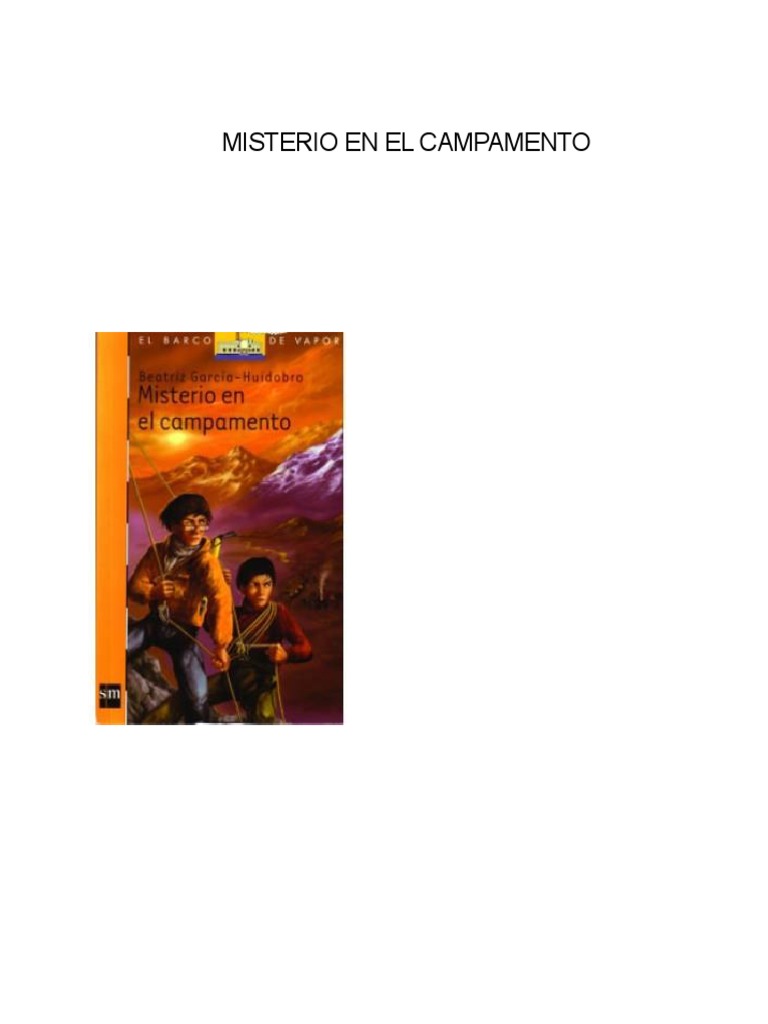 Misterio en El Campamento | PDF | Cámping | Ocio Misterio en El Campamento | PDF | Cámping | Ocio
