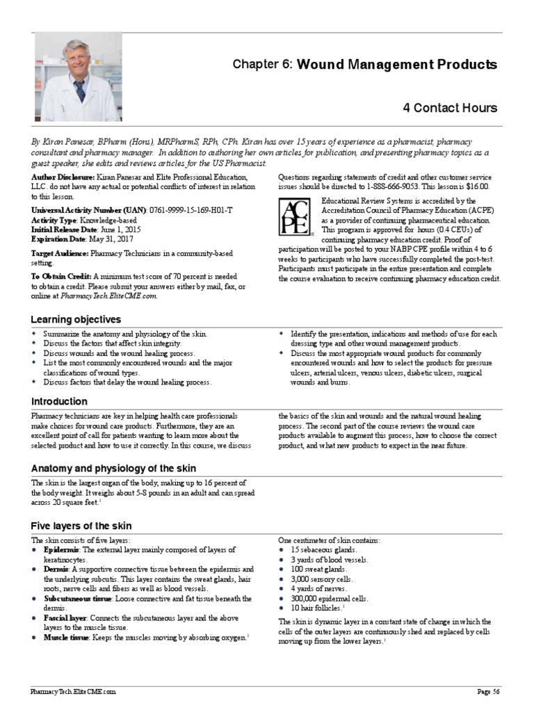 Wound Management | PDF | Skin | Wound Healing