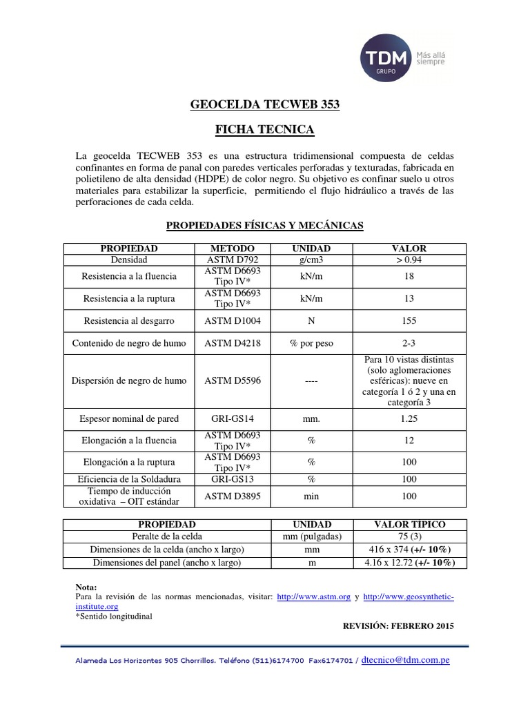 Presentacion Tecnica Tecweb | PDF | Materiales | Naturaleza