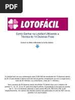Simulador Da Lotofácil - Só Matemática | PDF