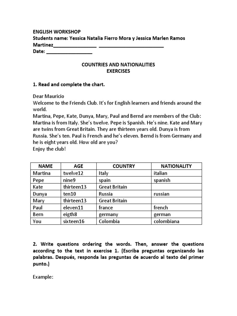 English Workshop | PDF