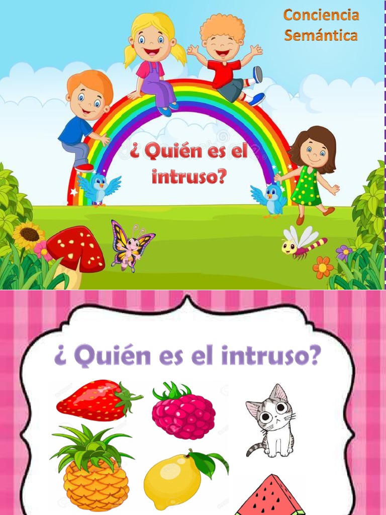¿ Quien Es El Intruso..... | PDF