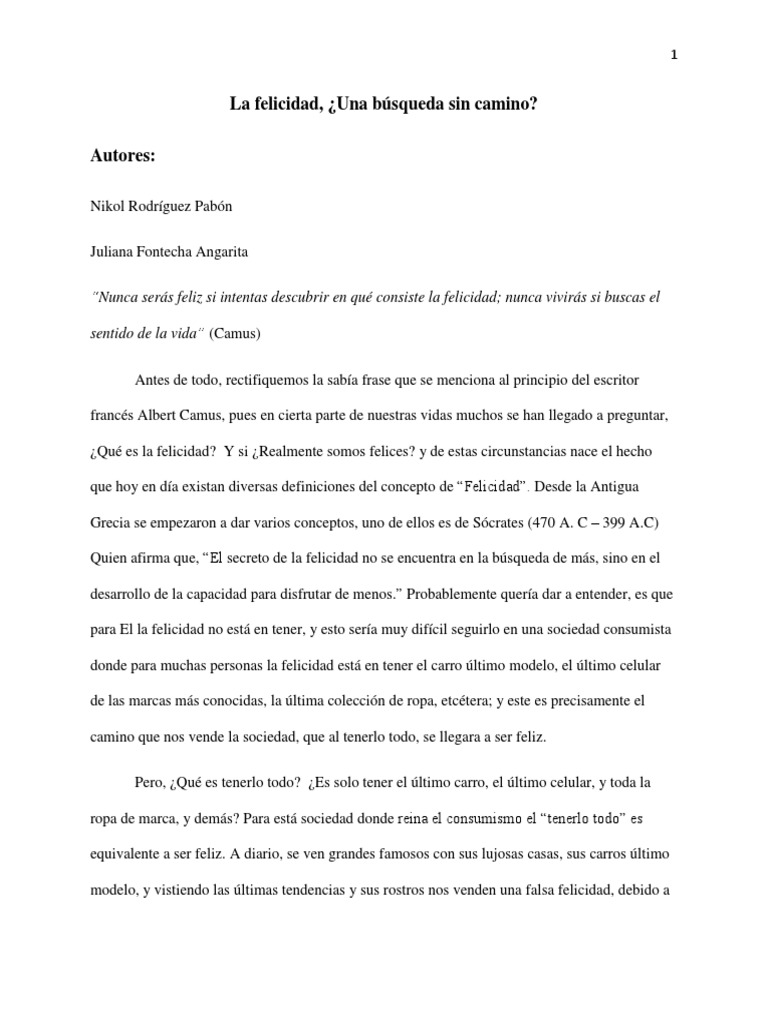 Felicidad 4 | PDF | Felicidad | Science