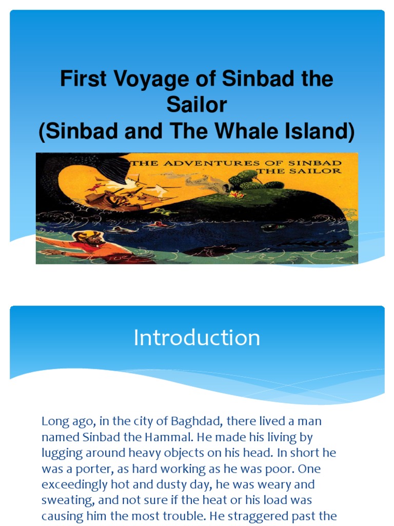 First Voyage of Sinbad The Sailor | PDF | Nature