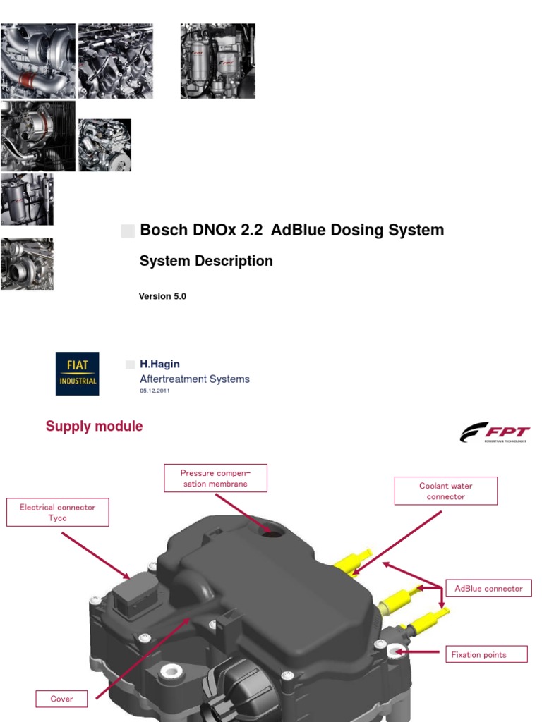 Bosch Dnox 2.2 Adblue Dosing System | PDF | Coolant | Hvac