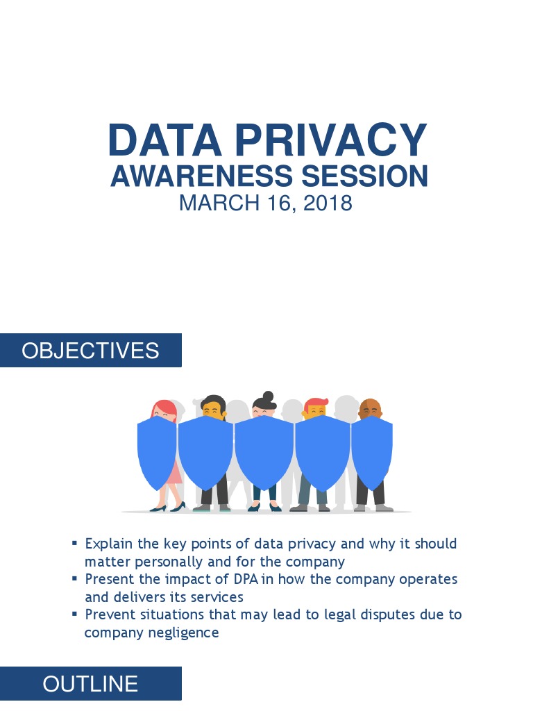 Data Privacy Act Awareness Session | PDF | Privacy | Personally ...