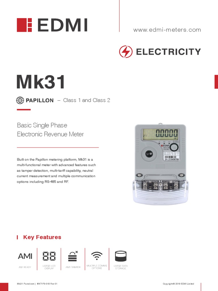 Mk31 Factsheet English 1 | PDF | Electricity | Electromagnetism