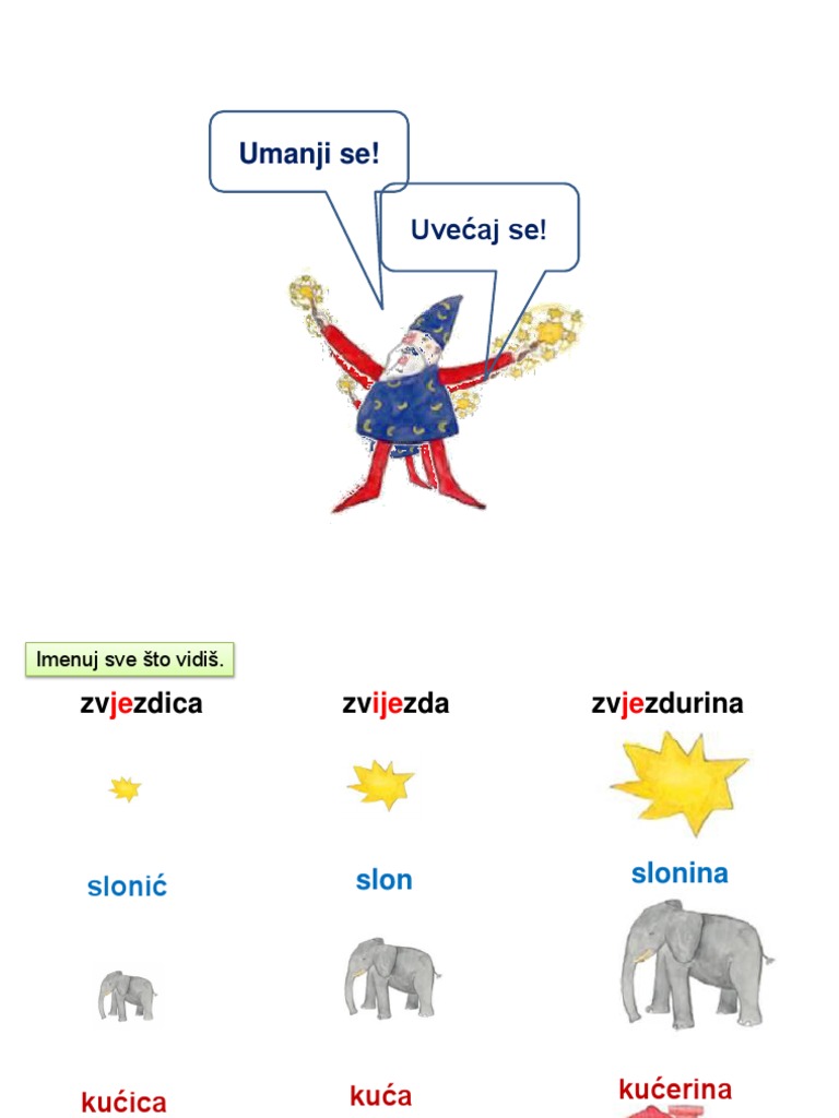 04 Umanjenice I Uvecanice | PDF